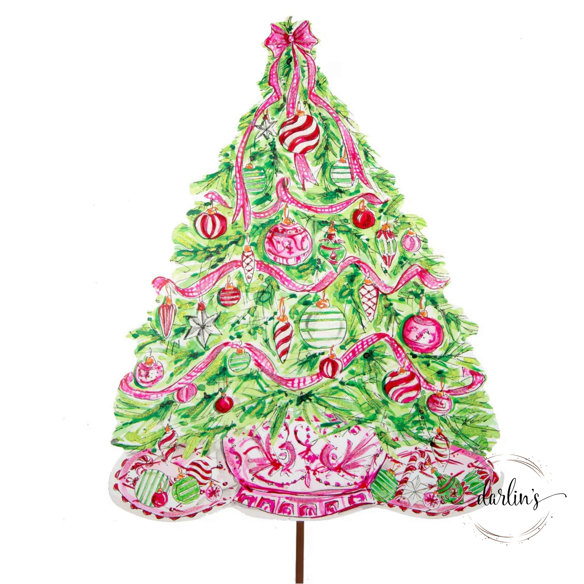 Becks Pink Tree | Southern Charm Gifts – Darlins French Farmhouse